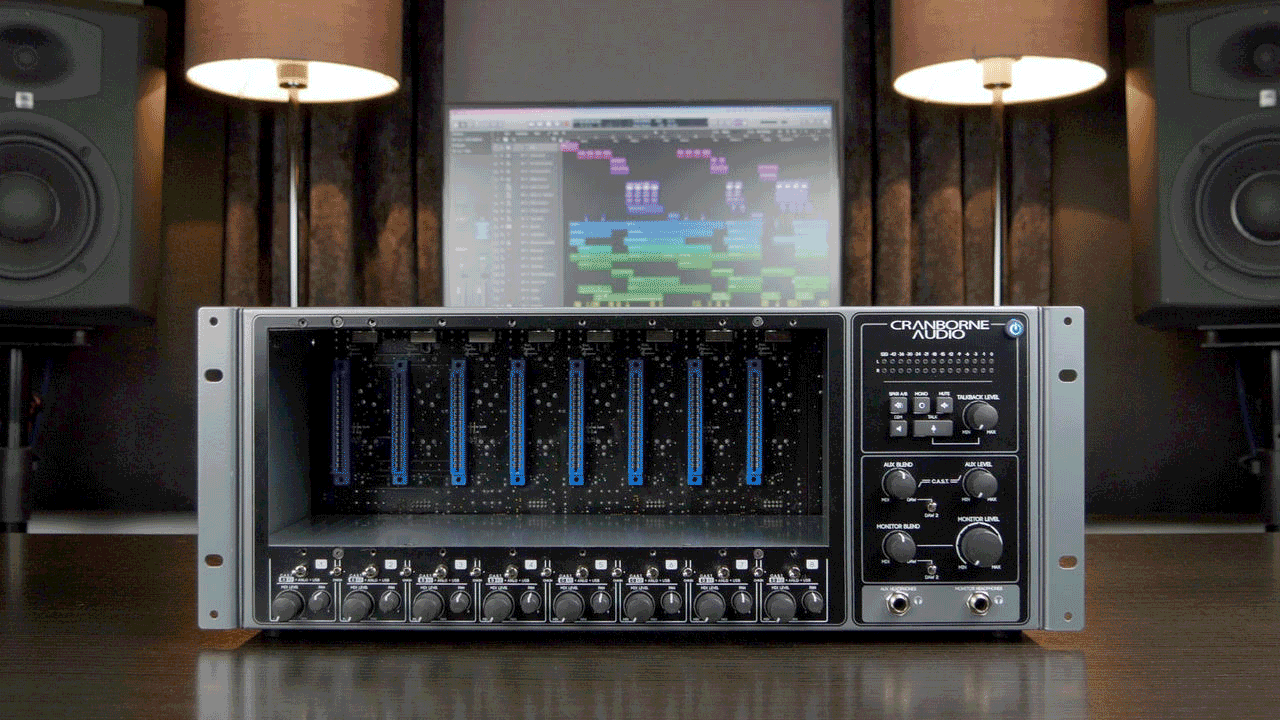 500R8 - USB Audio Interface, Summing Mixer, and 500 Series Rack