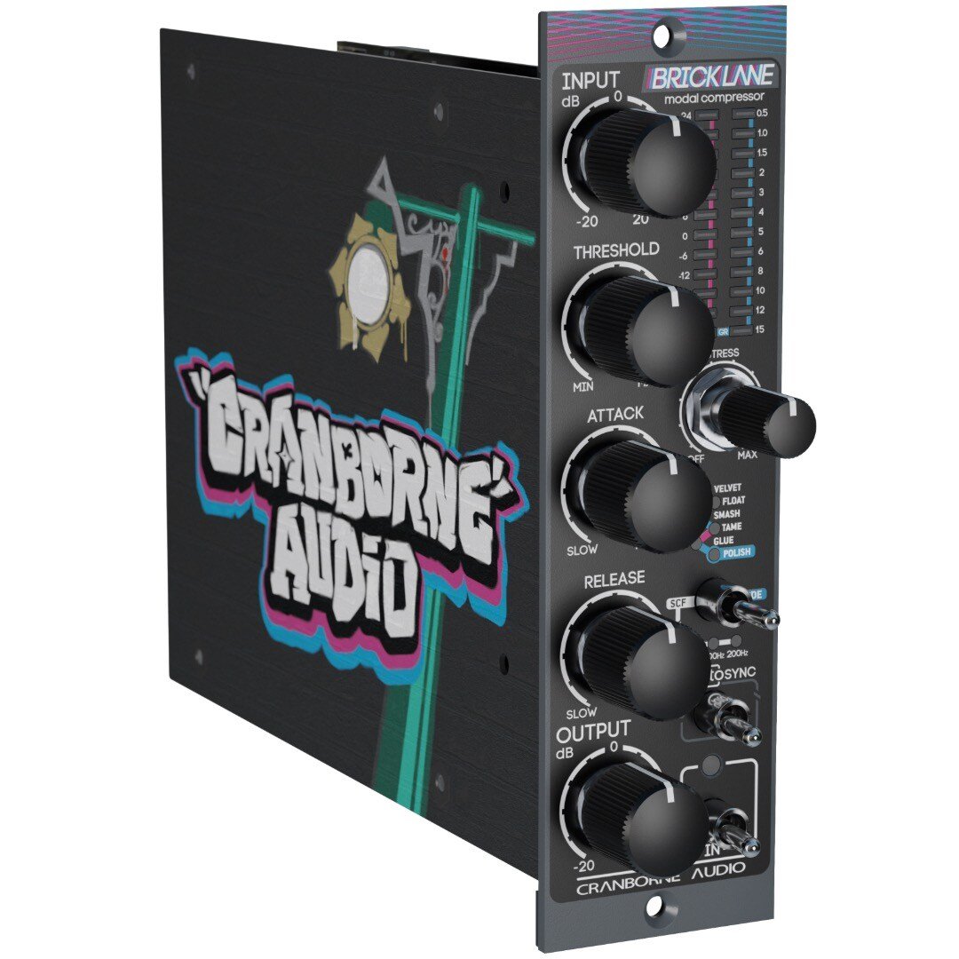 Cranborne Audio Brick Lane 500 - Modal PWM Compressor for 500 Series